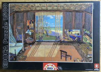 1500, Ravensburger, Picking Flowers, David Hamilton - Rare Puzzles